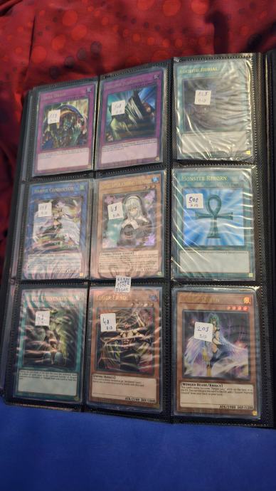 YuGiOh kolekcija - Yu gi oh karte, albumi,ostalo