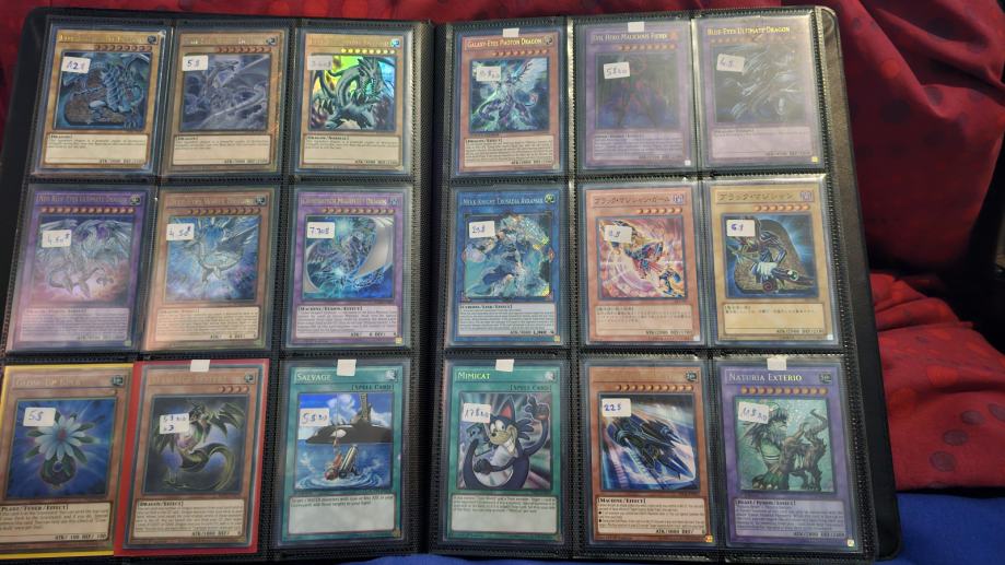 YuGiOh kolekcija - Yu gi oh karte, albumi,ostalo