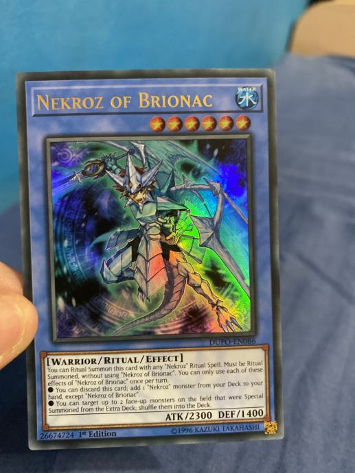 Yugioh NEKROZ OF BRIONAC karta