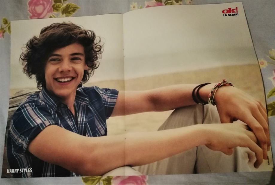 Cristiano RONALDO in Harry Styles (1D) - poster A3 format
