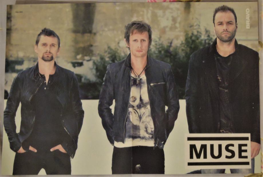 FC Barcelona (Lionel Messi) in band MUSE - poster A3