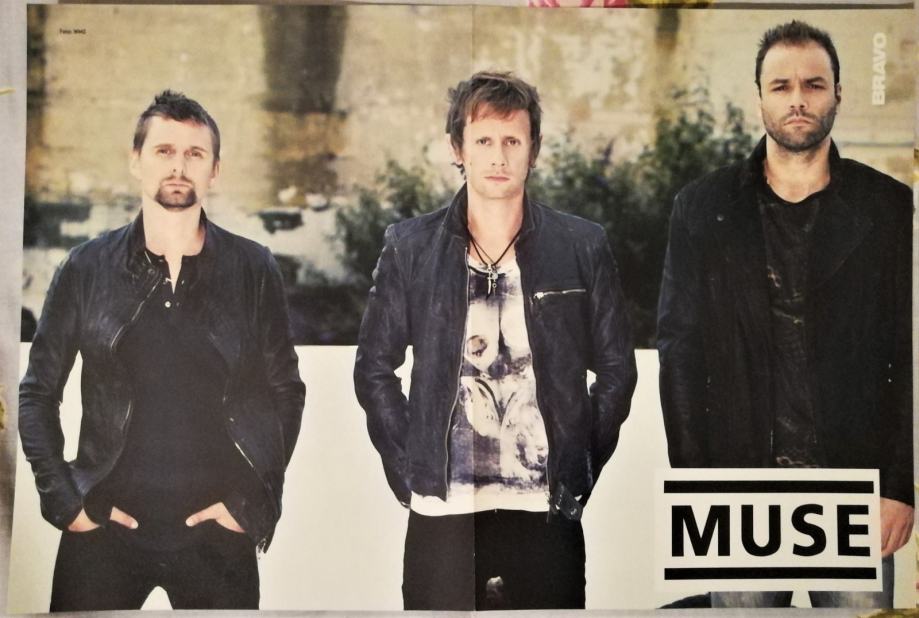 FC Barcelona (Lionel Messi) in band MUSE - poster A3