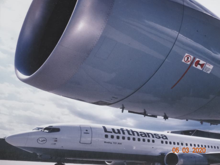 FOTOGRAFIJA / SLIKA LETALO BOEING 737-300