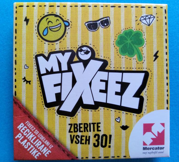 Mercator nalepke My Fixeez (avgust, september 2022)
