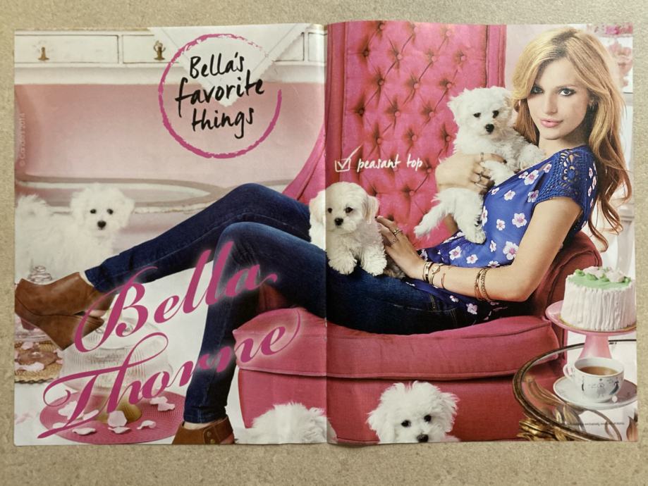 Plakat AUSTIN MAHONE / poster Bella Thorne bel kuža - NOVO prodam