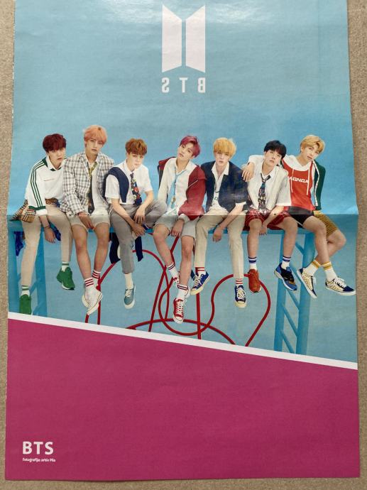 *Plakat BTS Map Of The Soul: Persona, Južna Koreja K-POP poster - NOVO