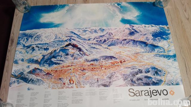 Plakat Olimpijske igre Sarajevo 84, Vučko