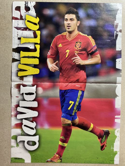 Plakat/poster DAVID VILLA SÁNCHEZ (tudi mnogi drugi) - NOVO