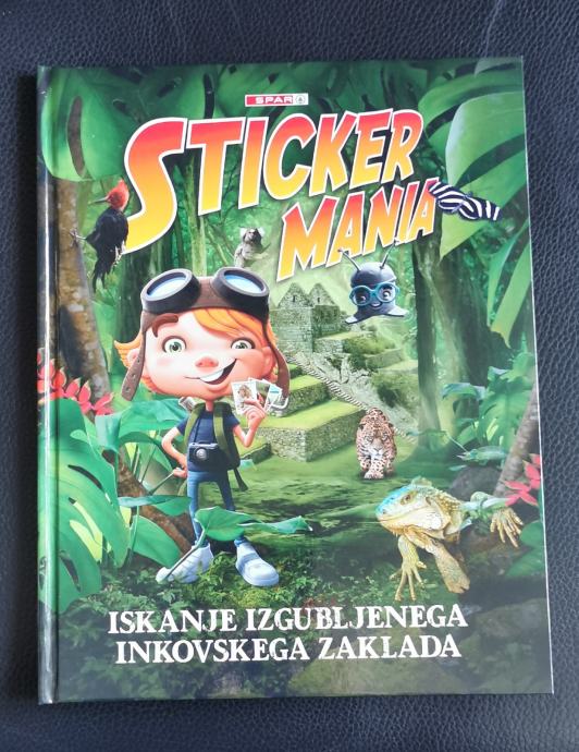 Sticker mania, Stickermania, album in vseh 200 neprilepljenih sličic