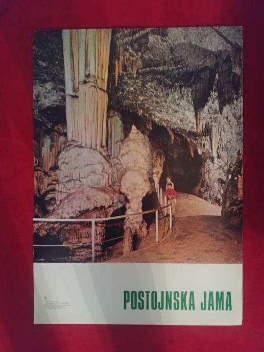 Vintage plakat Postojnska jama, Slovenija, Jugoslavija