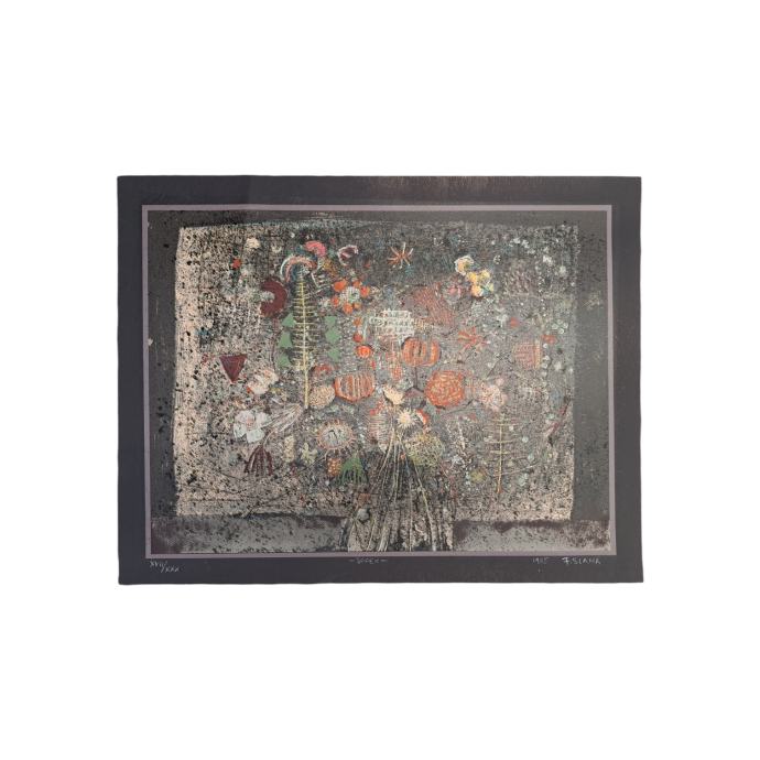 (10569) France Slana; Šopek; grafika; 99cm X 70cm