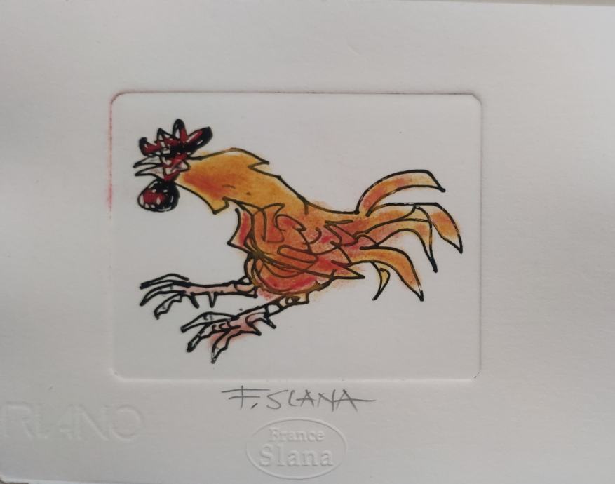 France Slana, Petelin