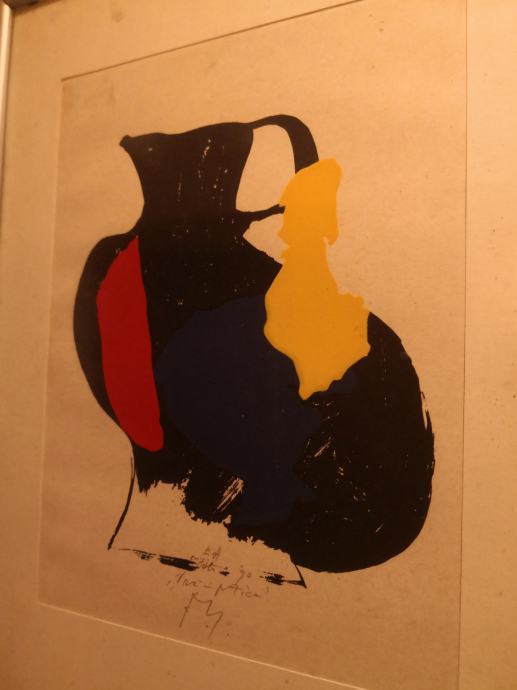 Grafika Franc Mesarič,akademik,akademski slikar,