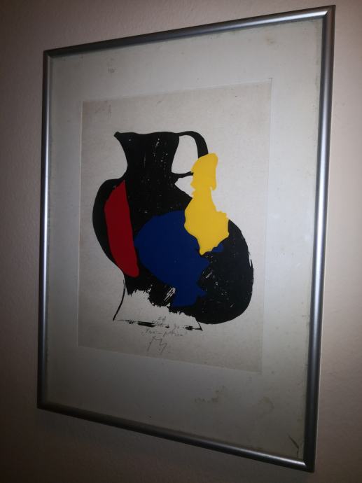 Grafika Franc Mesarič,akademik,akademski slikar,