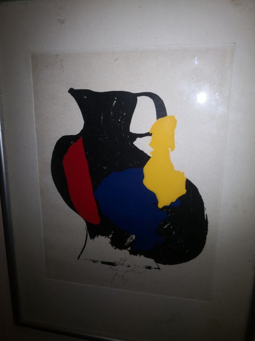 Grafika Franc Mesarič,akademik,akademski slikar,