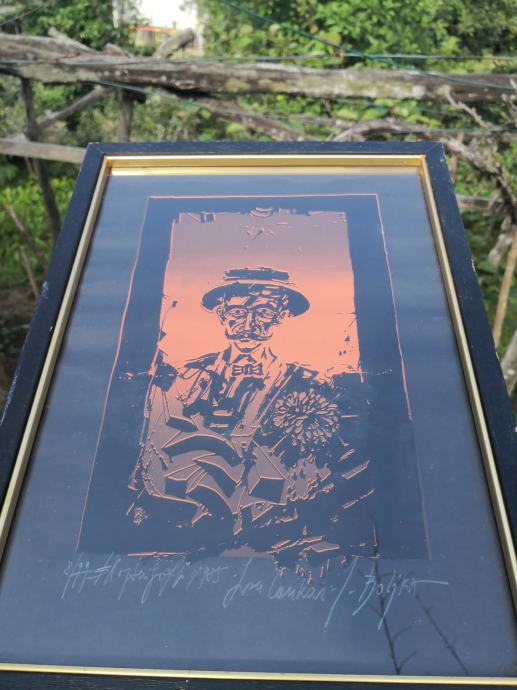 Grafika Janez Boljka 1985, Ivan Cankar, 8/99