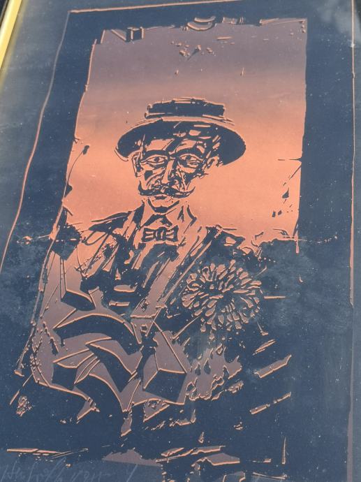 Grafika Janez Boljka 1985, Ivan Cankar, 8/99