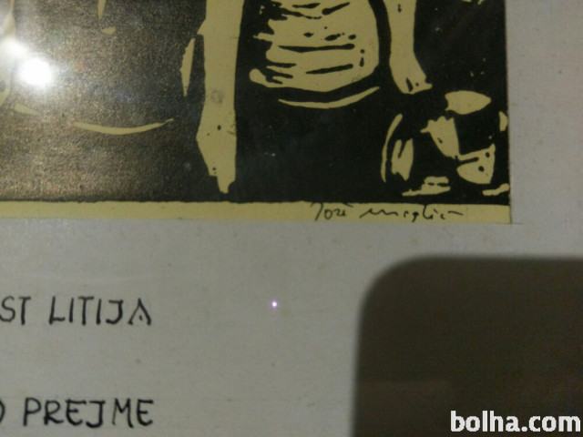 Jože Meglič linorez