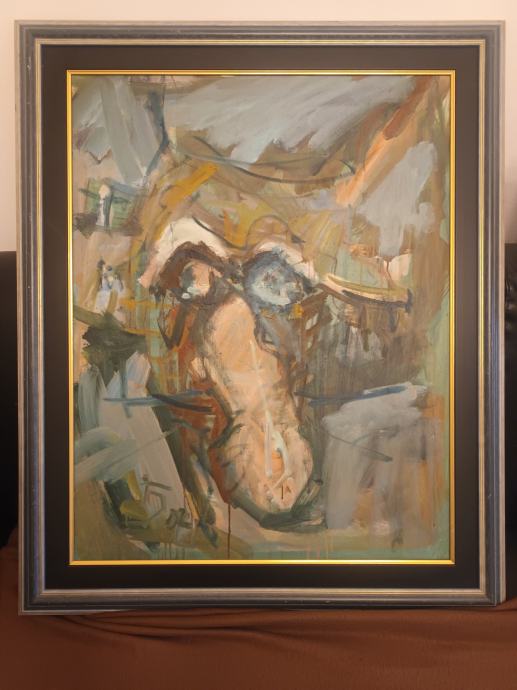LUDVIK PANDUR- LAJČI, slika 55 x 70 ( KURENT )