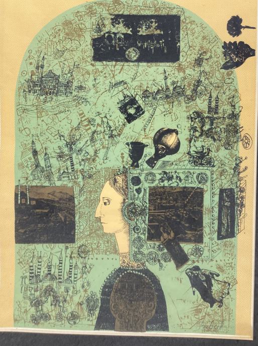 Mersad Berber, grafika (zgodnje delo)