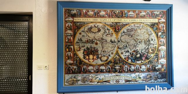 Pieter van den Keere, Big World Map, 1611