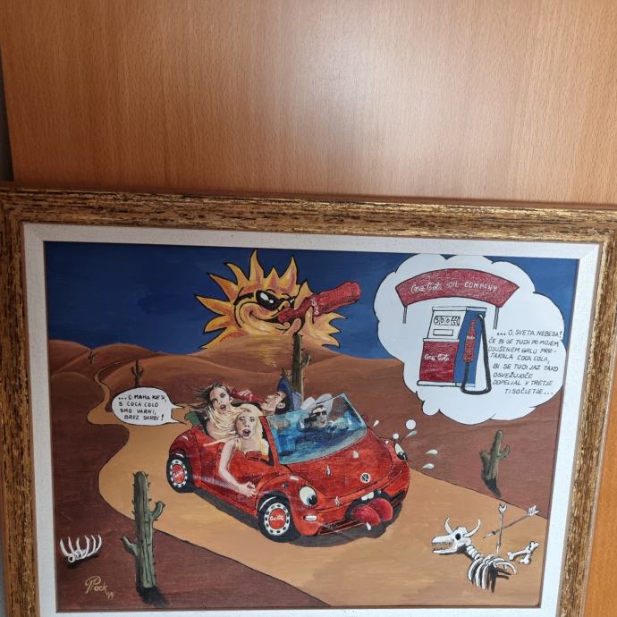 Slika Coca Cola l.1999,prehod v novo tisočletje