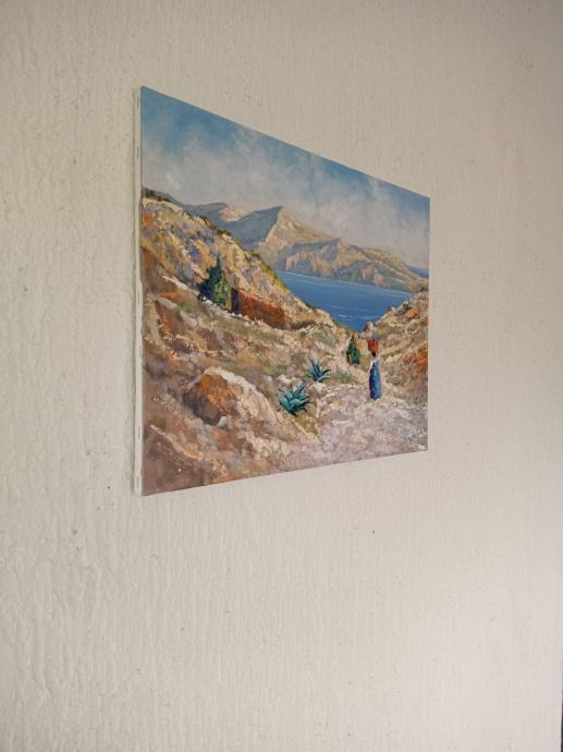 Slika Morje in kamen
