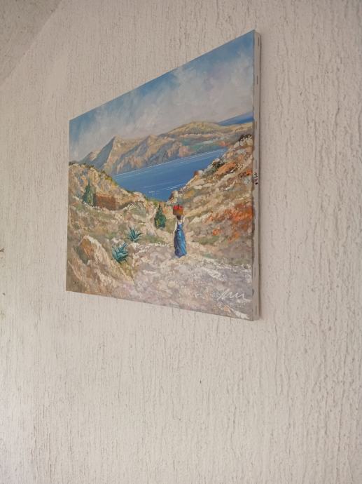 Slika Morje in kamen