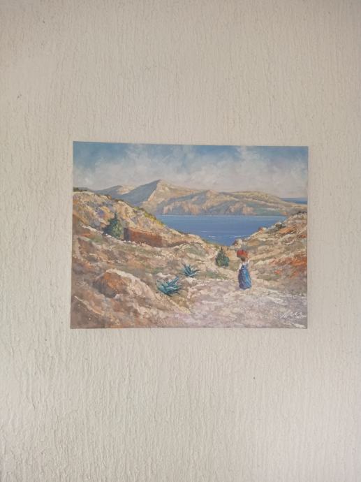 Slika Morje in kamen