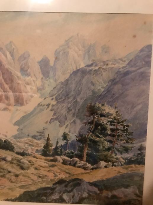 Slika pokrajine Lojze Perko