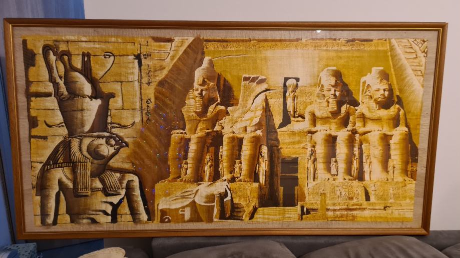 Slika Ramzes II papirus