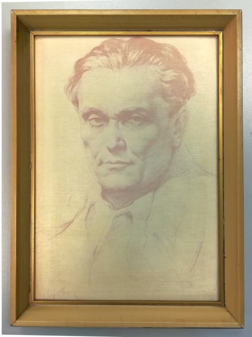 Slika Tito, portret, Božidar Jakac
