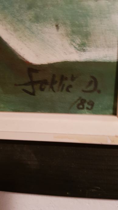 Slika ,vodne barve,SOKLIC DORA