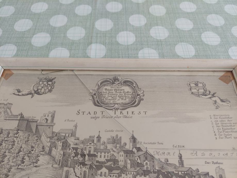 STARA SLIKA GRAD STIČNA,SITTICH IN STARA SLIKA MESTO TRST,STADT TRIEST