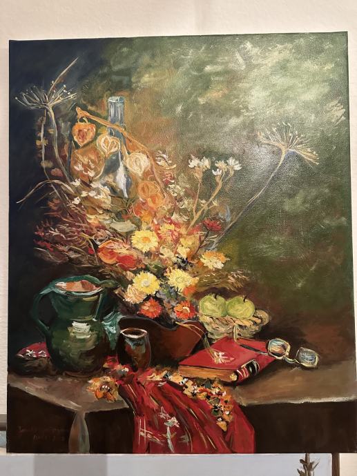 Tihožitje - Slikar Janko Gašperin