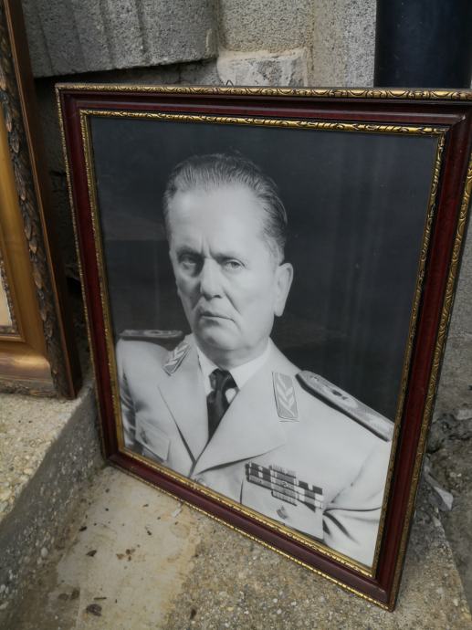 TITO stare slike z okvirji TITO,1 slika