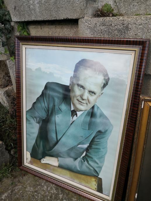 TITO stare slike z okvirji TITO,1 slika
