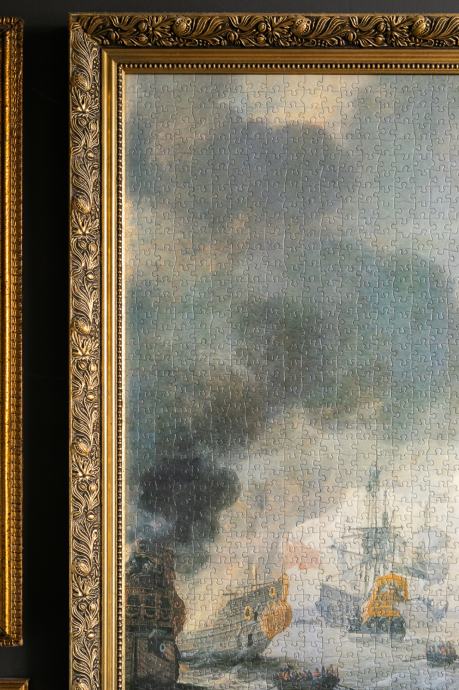 Umetniška slika - sestavljanka HMS Royal Charles 1655