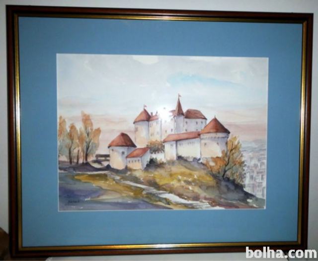 Umetniška slika VELENJSKI GRAD