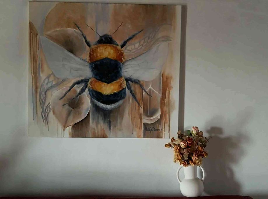 Velika slika 80 x 90 cm, original