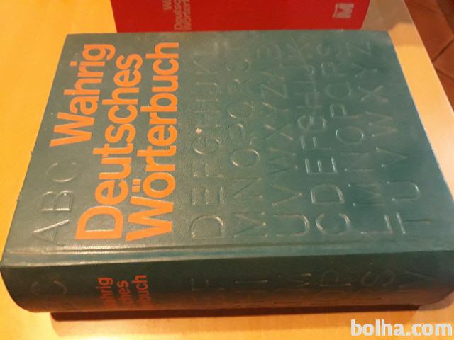 Deutsches Wörterbuch - Gerhard Wahrig / nemško