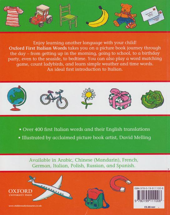 First Italian Words - Oxford - Prve italijanske besede