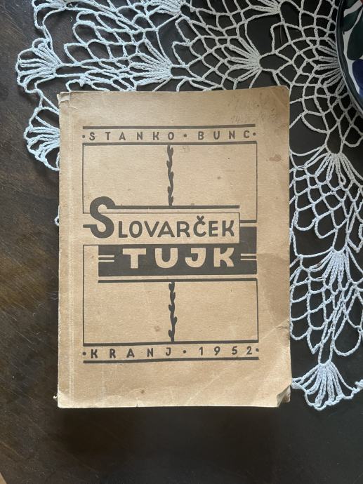 Knjiga Stanko Bunc: Slovarček tujk
