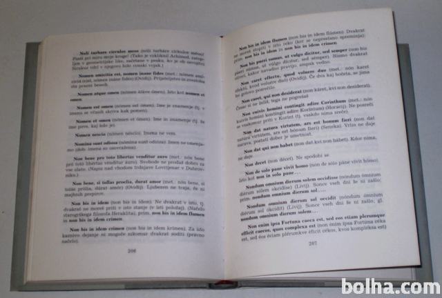 LATINSKI PREGOVORI, IZREKI IN IZRAZI – Stanko Banič