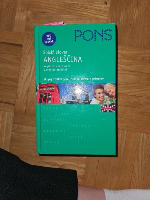 Slovar ANGLEŠČINA PONS (anglesko-slovenski, slovensko-angleski)