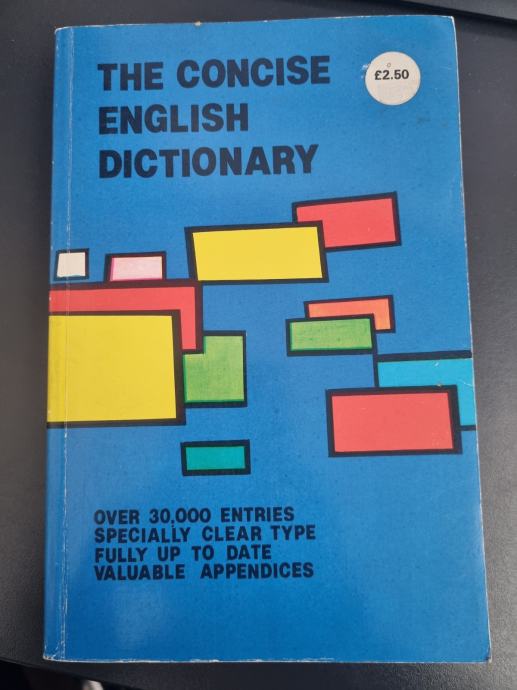 The concise English dictionary