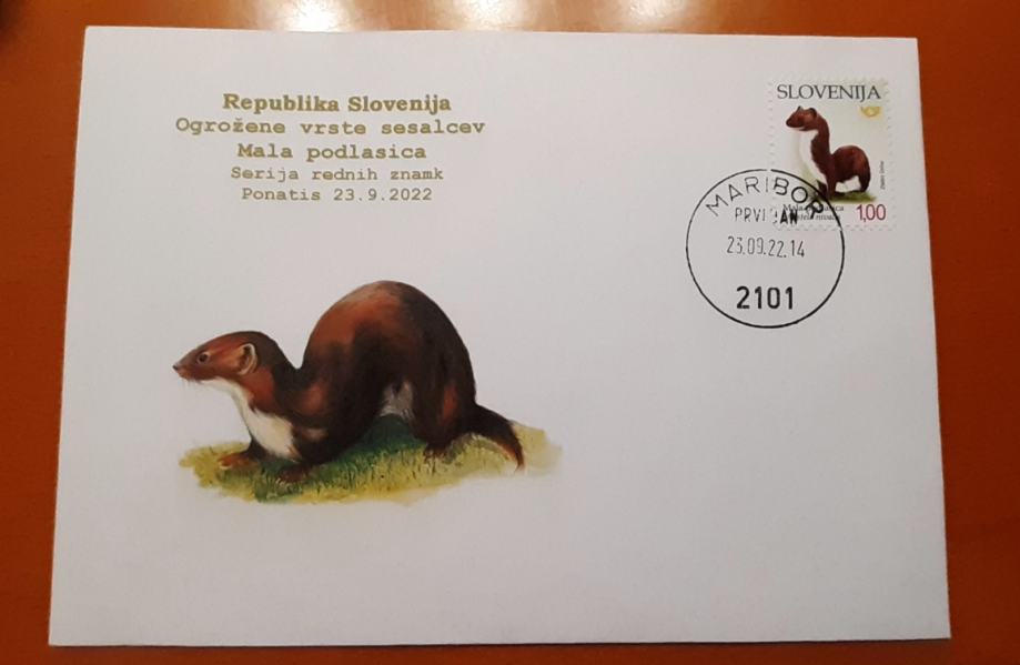 Neuradni FDC Podlasica ponatis 23.9.2022