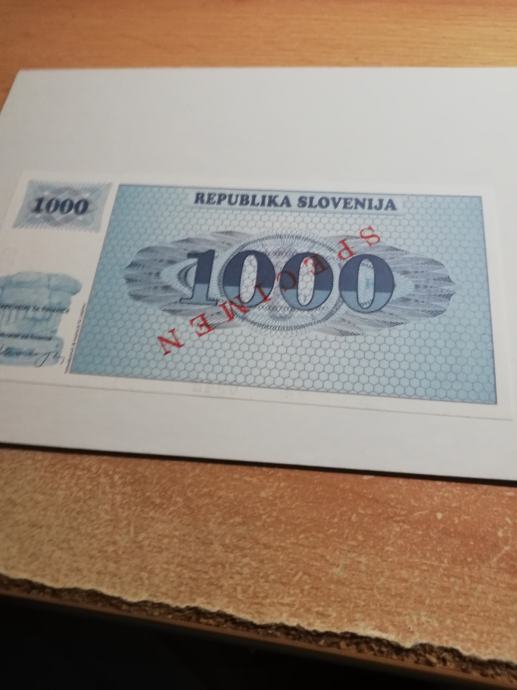 Bon 1000 enot specimen