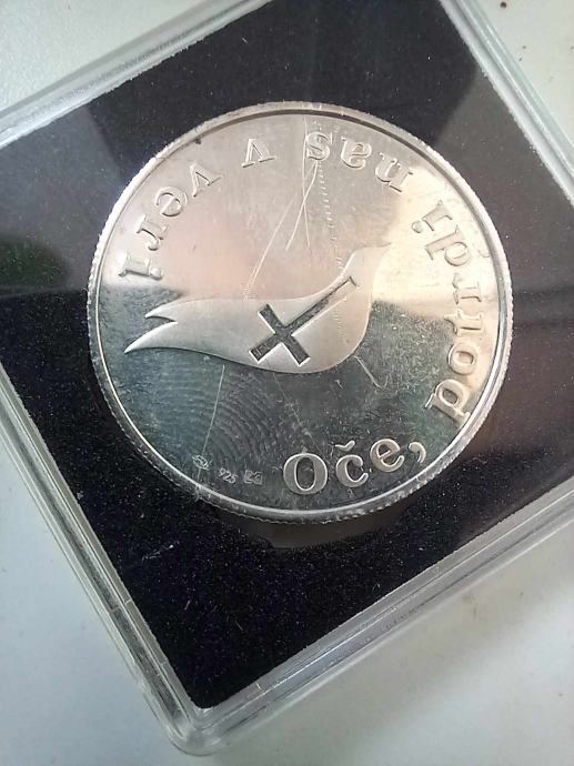 Srebrnik papež v Sloveniji 1996