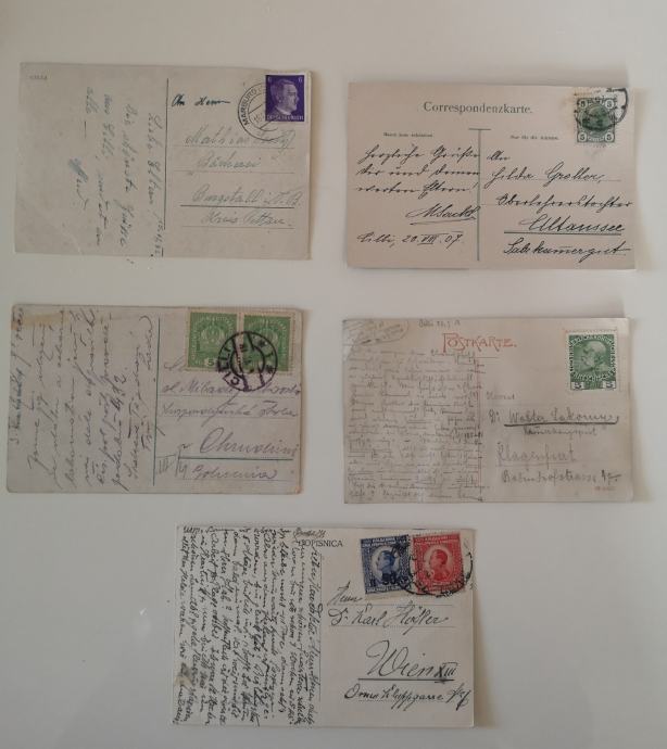 5x RAZGLEDNICE CELJE CILLI 1907 DO 1942